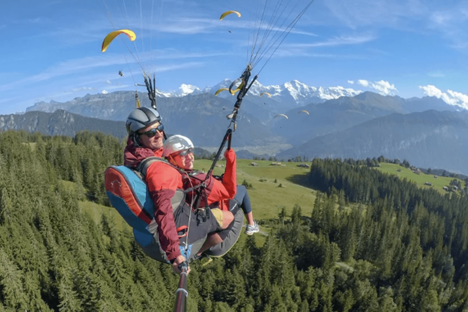 Paragliding in Lauterbrunnen