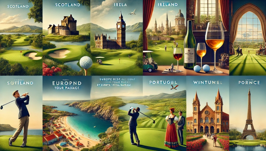 Europe Best Golf Tour Package